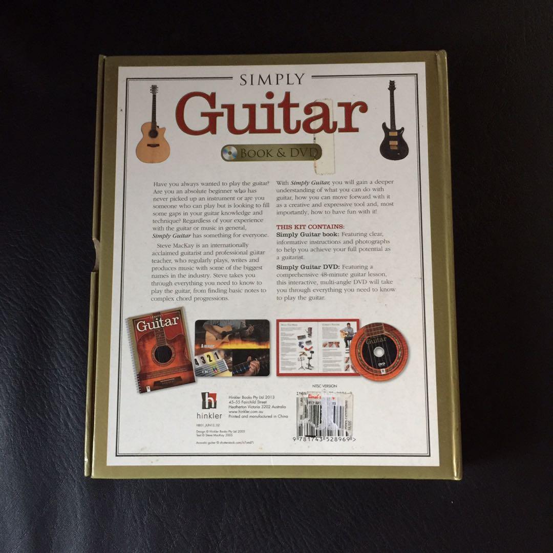 Simply Guitar Tutorial for Beginners/Advanced (DVD Only), Hobbies ...