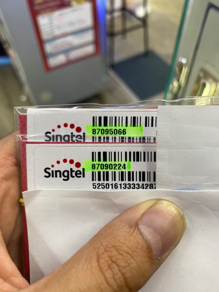 Singtel Sim card, Mobile Phones & Gadgets, Mobile & Gadget Accessories ...