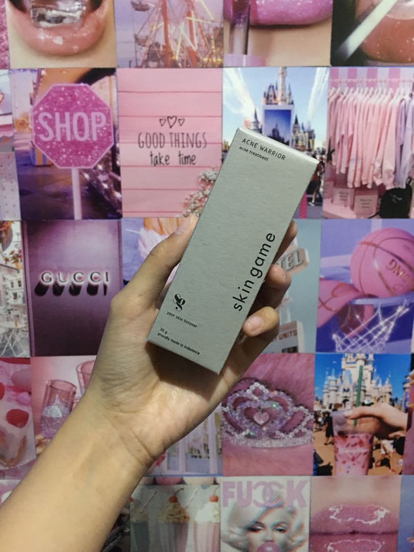 Skin game acne warrior 30 gram NEW / Skingame acne warior / skingame ...