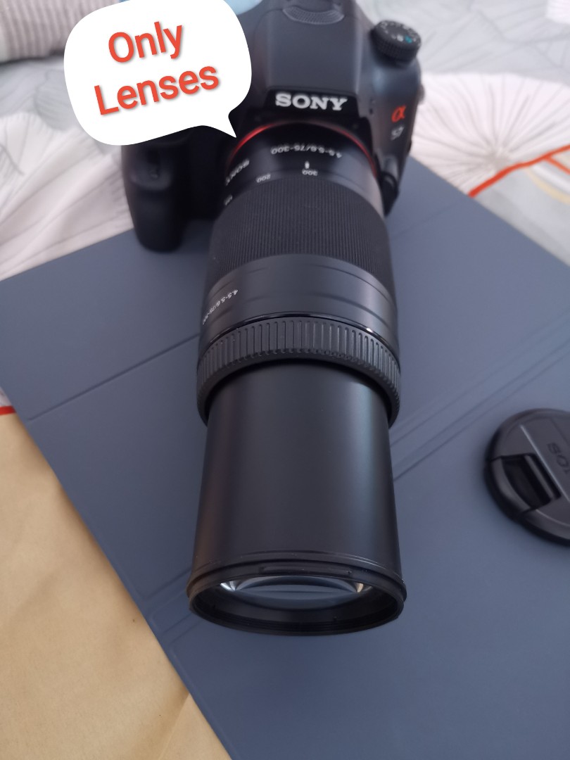 SONY DSLR CAMERA LENSES Only, Photography, Lens & Kits on Carousell