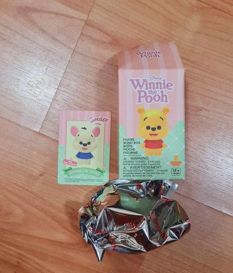 Special hidden edition Silver Winnie the Pooh (rare), Miniso Winnie the ...