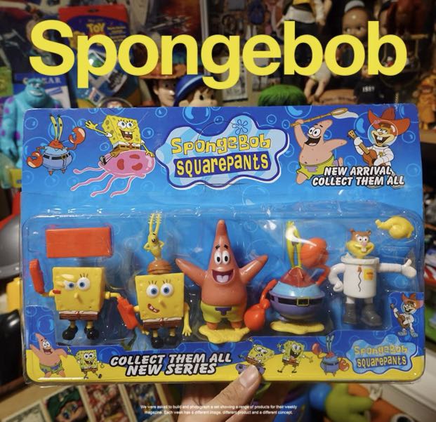 Spongebob SquarePants Figurines Toys, Hobbies & Toys, Toys & Games on ...
