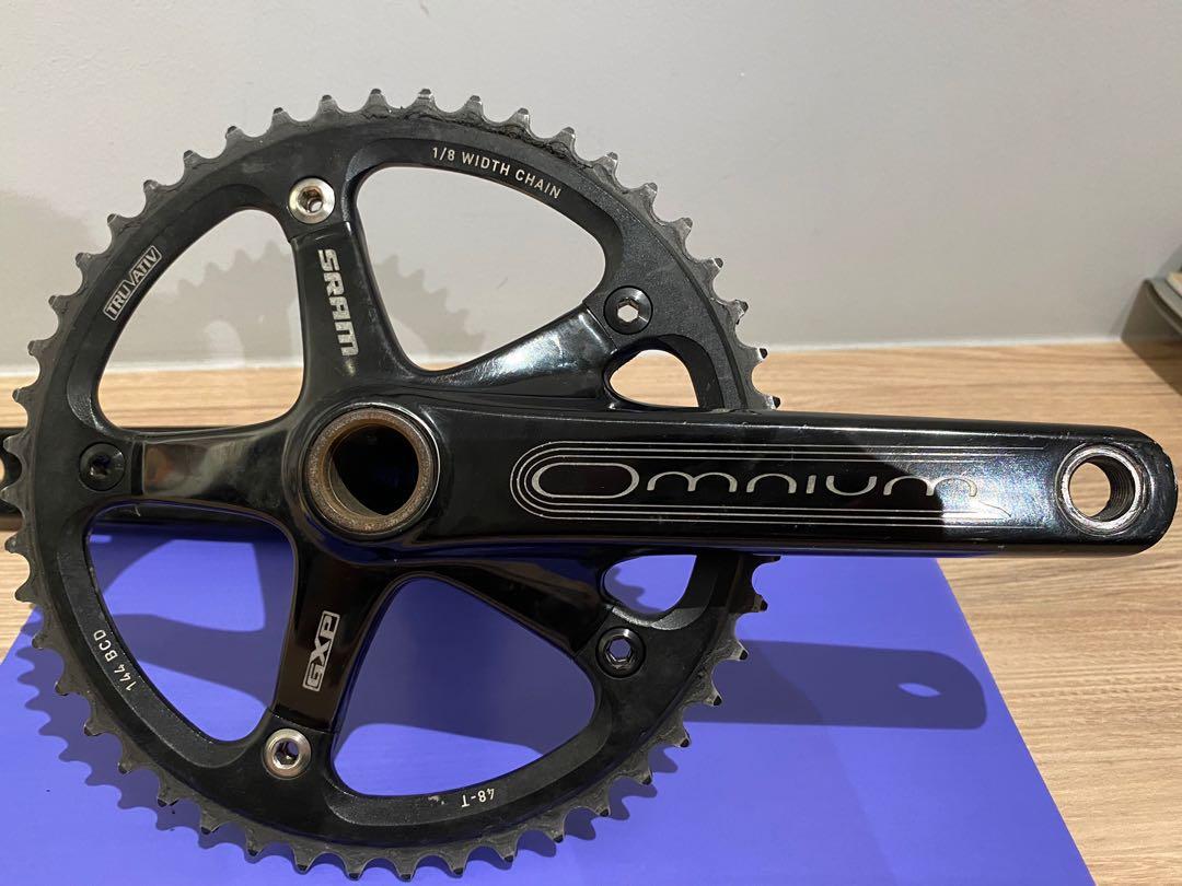 Sram Omnium Crankset, Sports Equipment, Bicycles & Parts, Parts ...