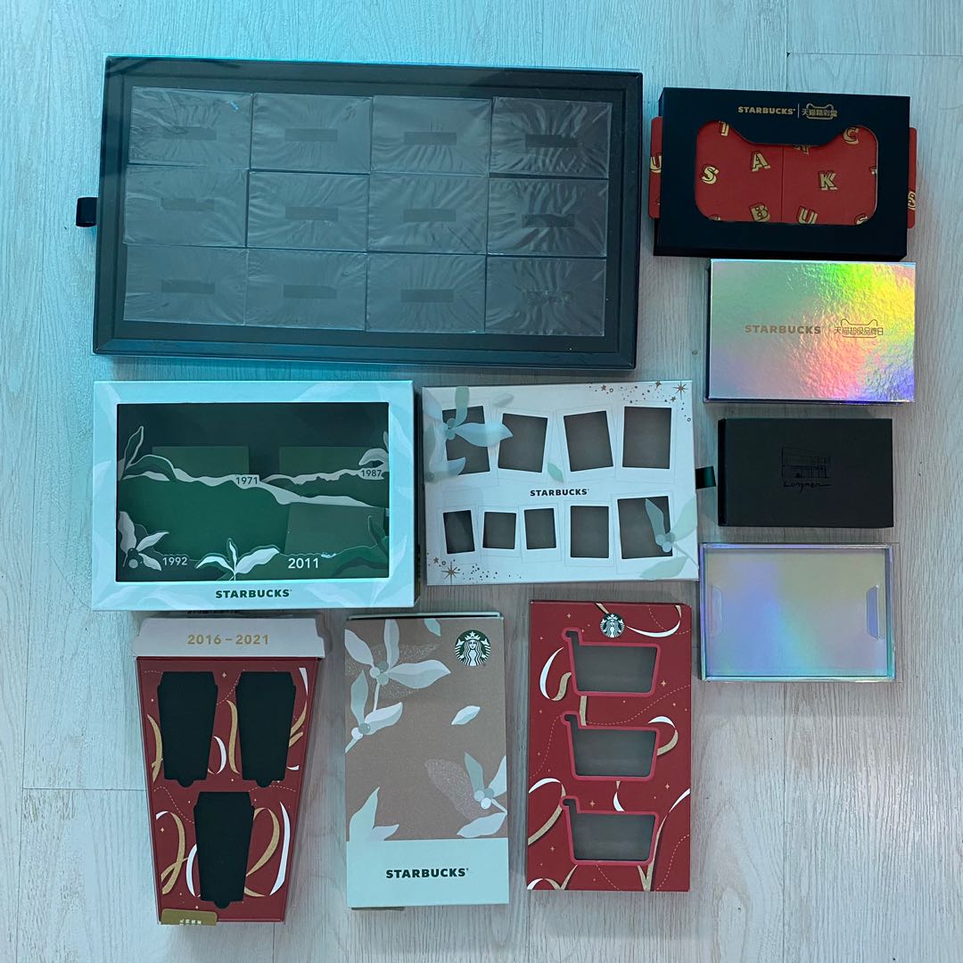 Starbucks Card Boxes, Hobbies & Toys, Memorabilia & Collectibles, Fan ...