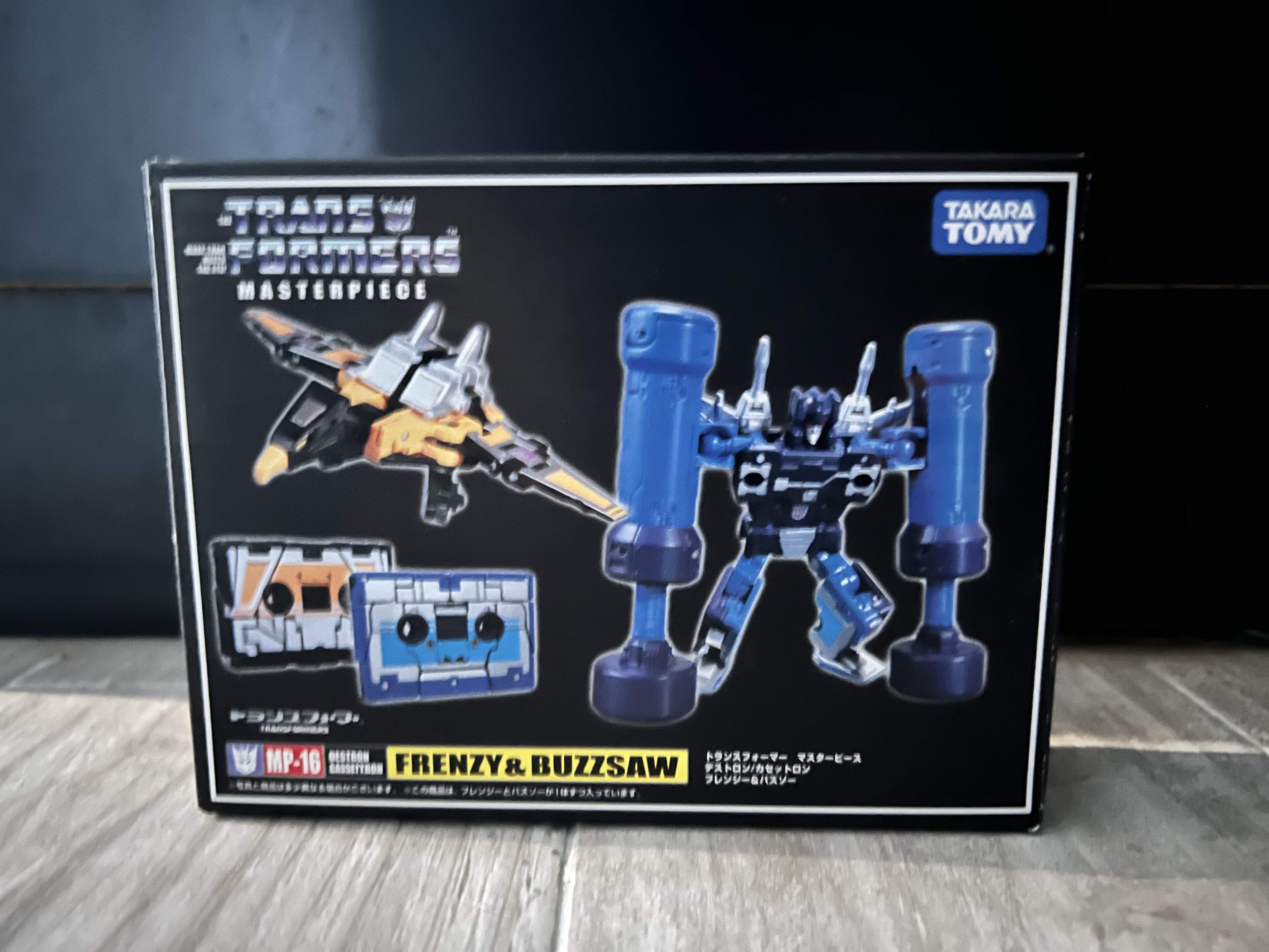 TakaraTomy Transformers Masterpiece MP-16 Frenzy and Buzzsaw *AUTHENTIC ...