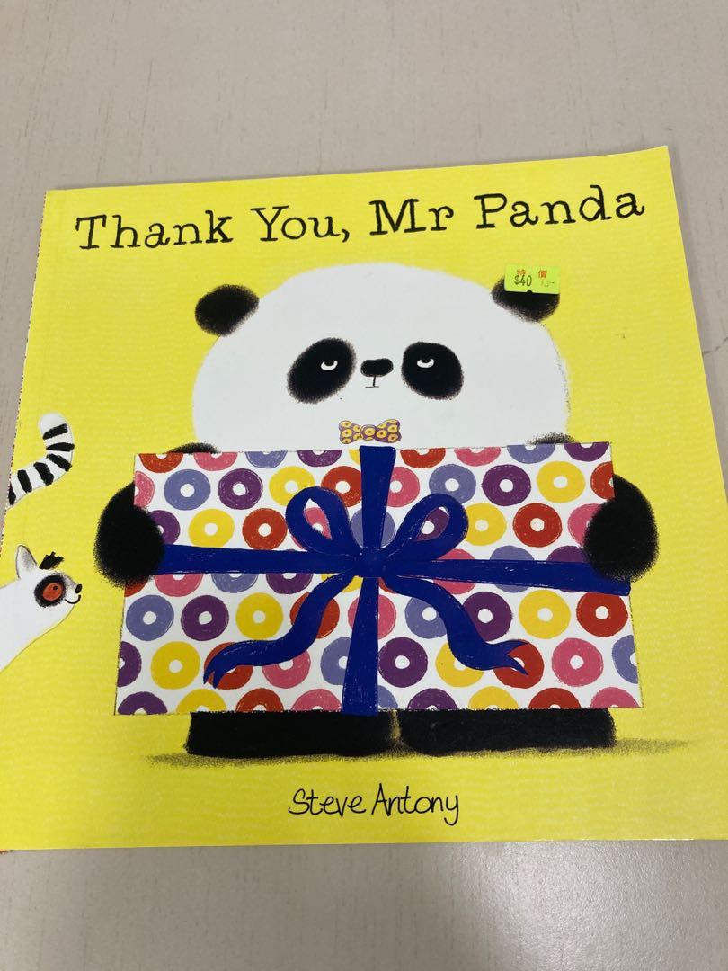 Thank You Mr Panda children’s book, 興趣及遊戲, 書本 & 文具, 小朋友書 - Carousell