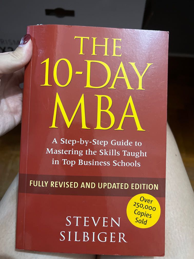 The 10 day MBA, Hobbies & Toys, Books & Magazines, Textbooks on Carousell