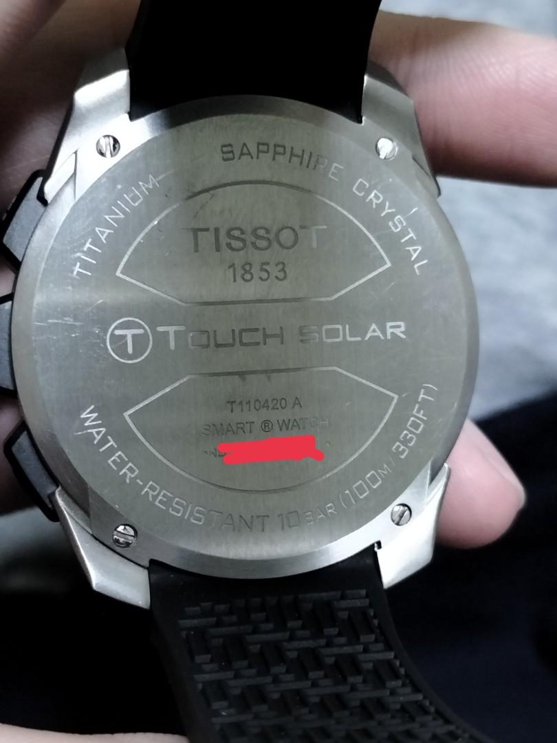 Tissot T touch solar watch, Men's Fashion, Watches & Accessories ...