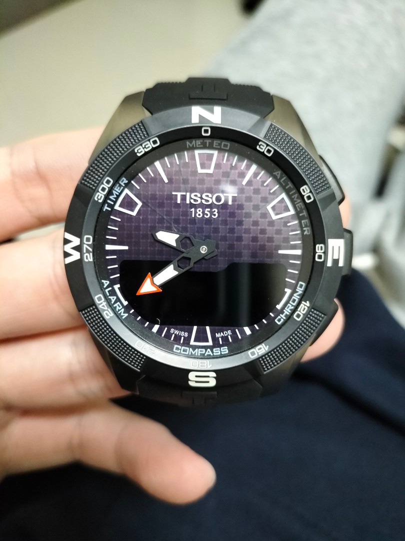 Tissot T touch solar watch, Men's Fashion, Watches & Accessories ...