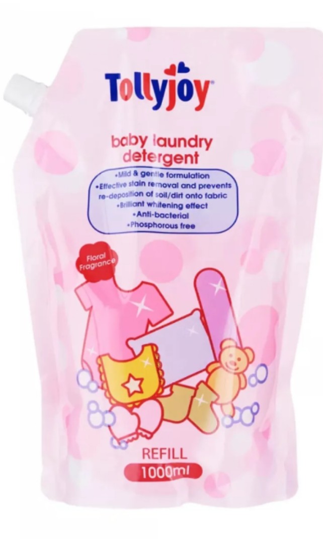 Tollyjoy Laundry Detergent (5 x refill packs), Babies & Kids, Bathing ...