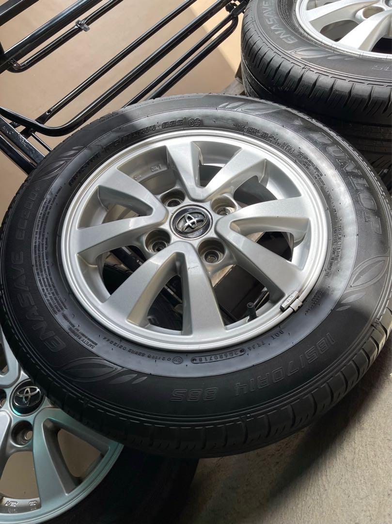 Toyota Avanza E ( Mags & tires), Car Parts & Accessories, Mags and ...