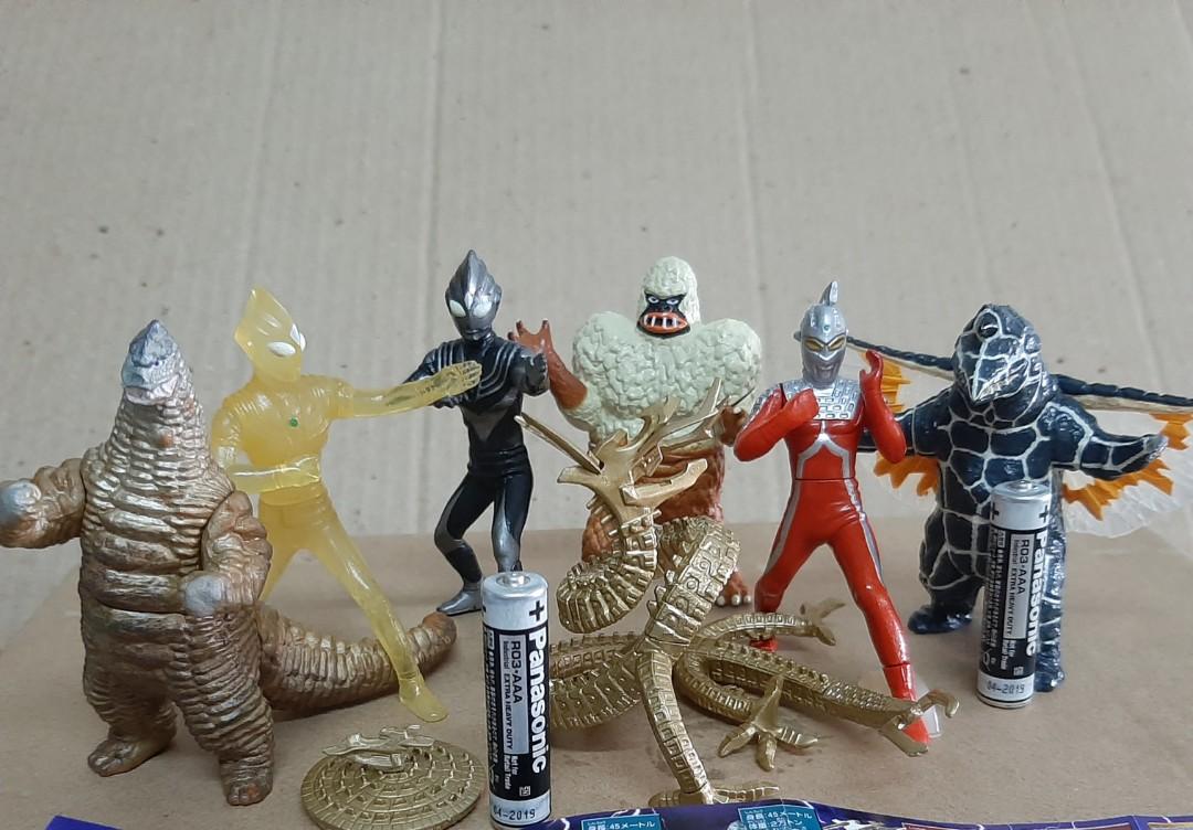 Ultraman HG Series Ultra Seven Dragon Nasu Red King Dorako Draco Gigas ...