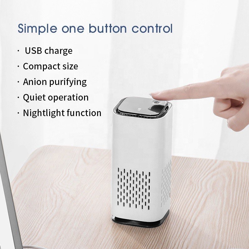 Portable Air Purifier - USB C Powered (Green Colour), TV & Home ...