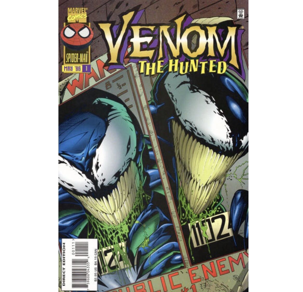 VENOM THE HUNTED #1-3 (1996) Mini-series complete set, Hobbies & Toys ...