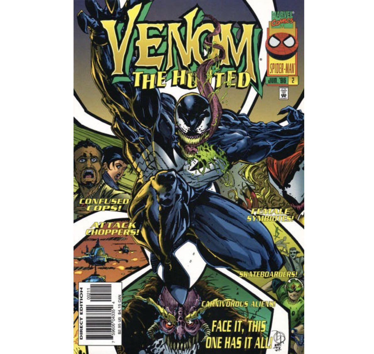 VENOM THE HUNTED #1-3 (1996) Mini-series complete set, Hobbies & Toys ...