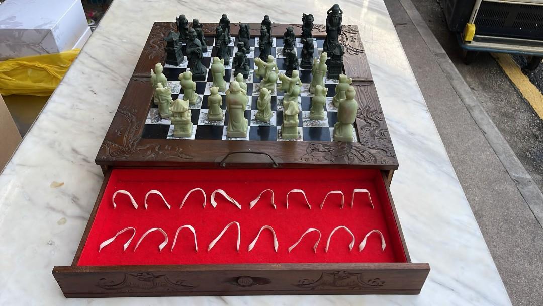 Vintage Chinese chess set, Hobbies & Toys, Toys & Games on Carousell