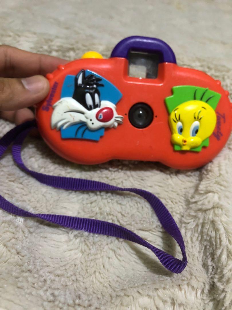 Vintage looney toons film camera by jollibee, Hobbies & Toys, Toys ...