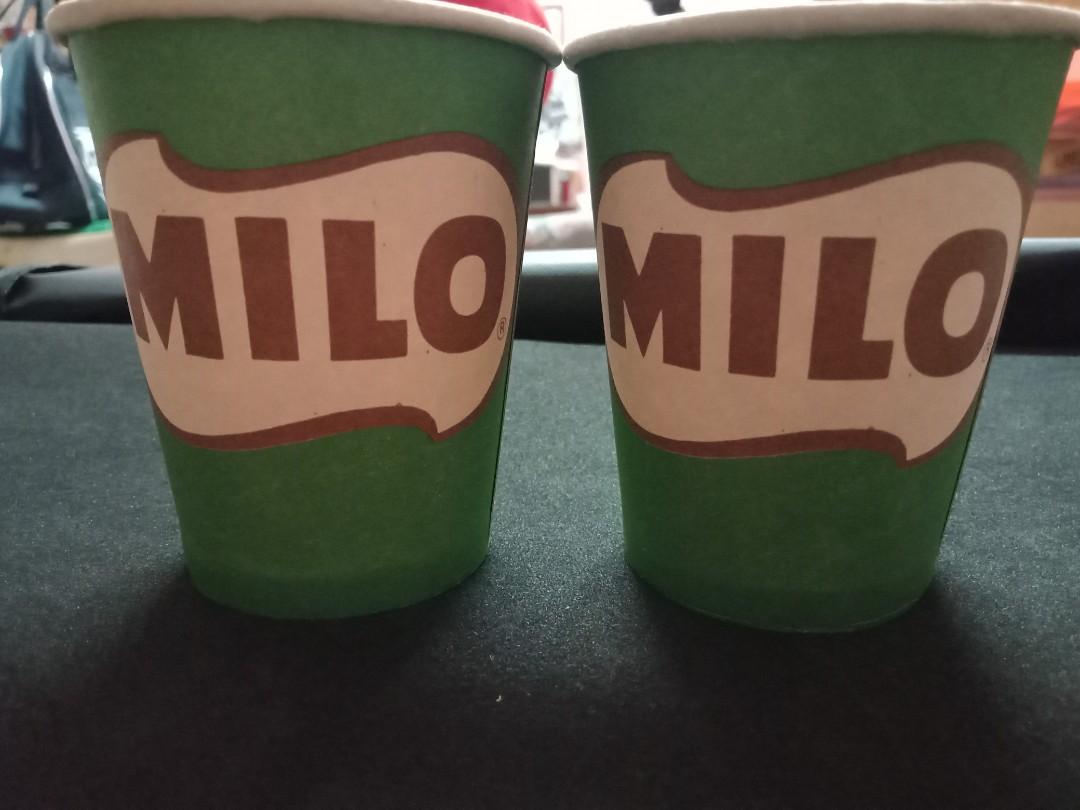 Vintage Rare Paper Cup Milo (Nos), Hobbies & Toys, Collectibles ...