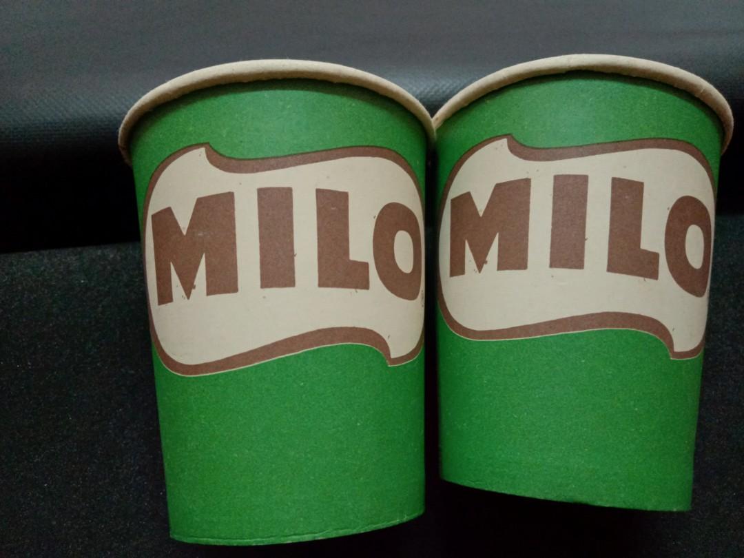 Vintage Rare Paper Cup Milo (Nos), Hobbies & Toys, Collectibles ...