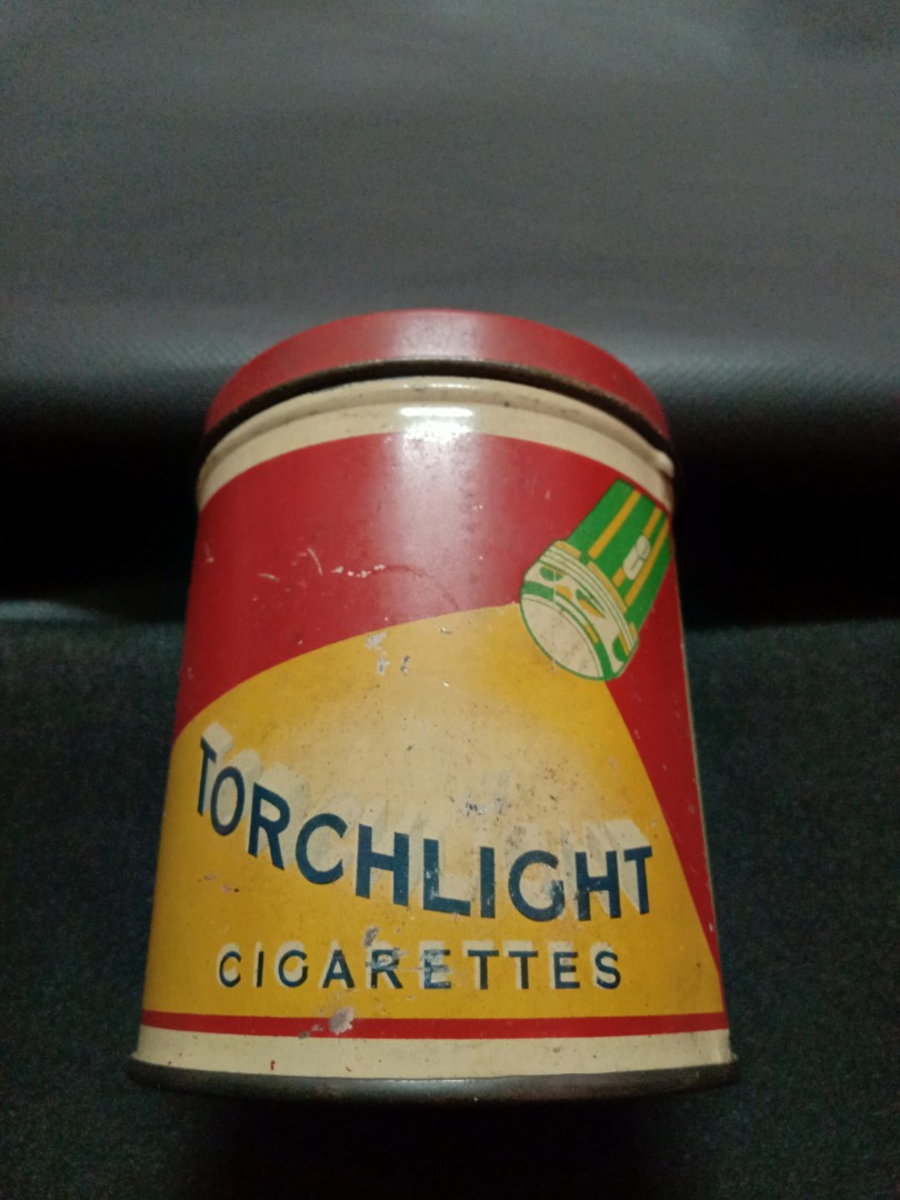 Vintage Rare Tin Rokok Torchlight, Hobbies & Toys, Collectibles ...