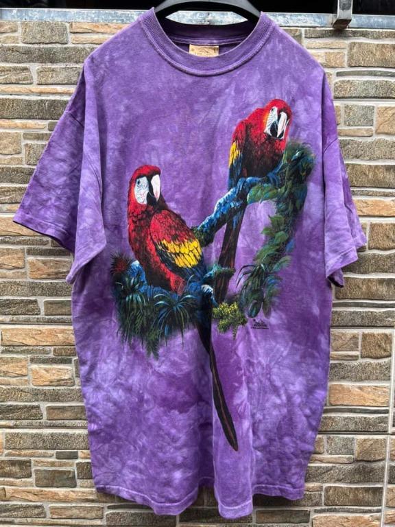 vintage the mountain parrot 1998, Men's Fashion, Tops & Sets, Tshirts ...