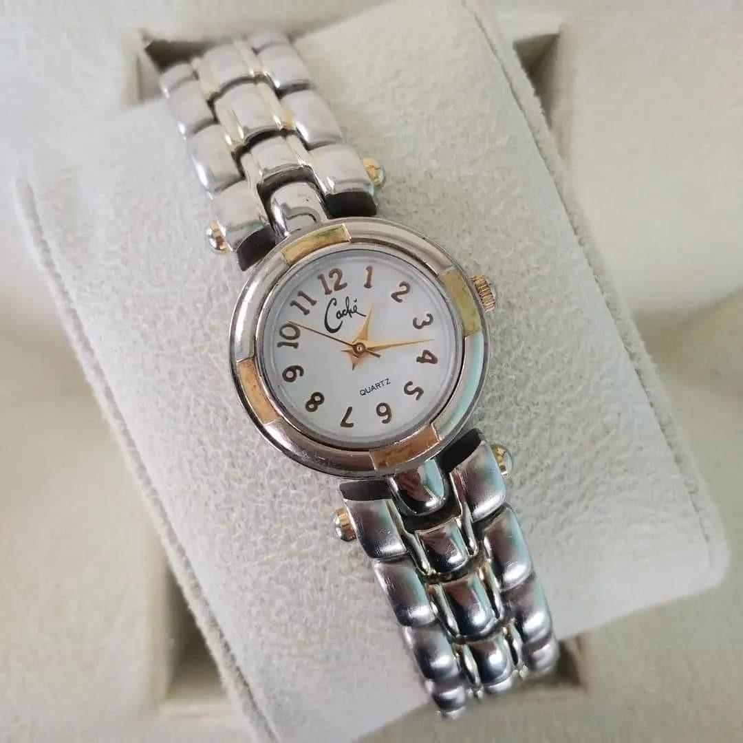 Vintage Two-Toned Cache Brand Metal Watch, Women's Fashion, Watches ...