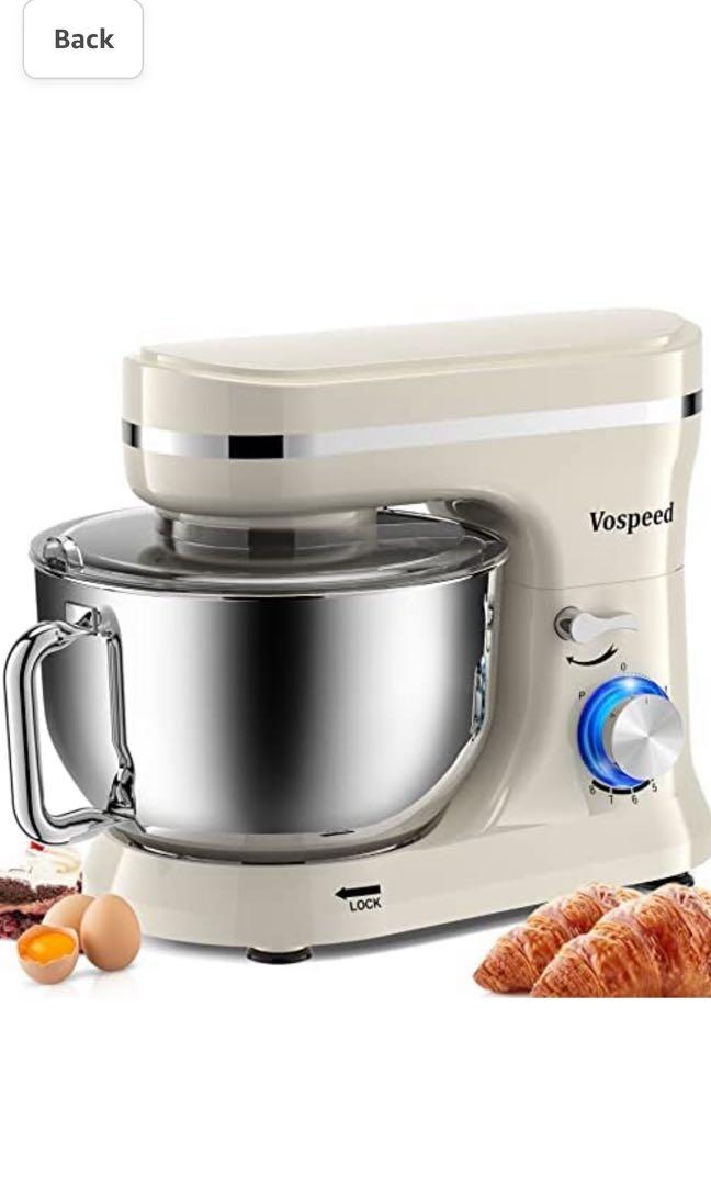 (FREE DELIVERY)Vospeed Stand Mixer Dough Blender, 5 QT 1000W Food Mixer ...