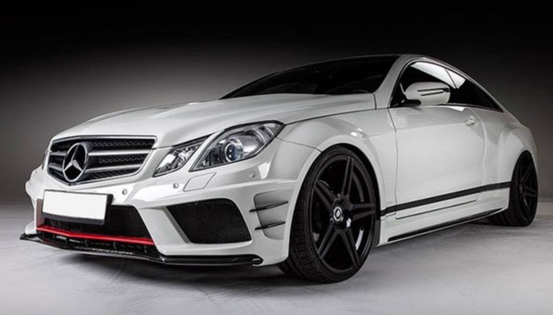 W207 Mercedes Benz NON WIDE Front Bumper Bodykit With 4 Carnards, Car ...