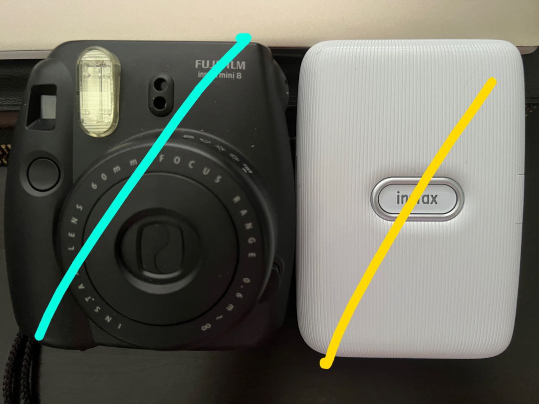 WTS/ LFB: Instax SET mini link printer & mini 8 instant camera combo ...