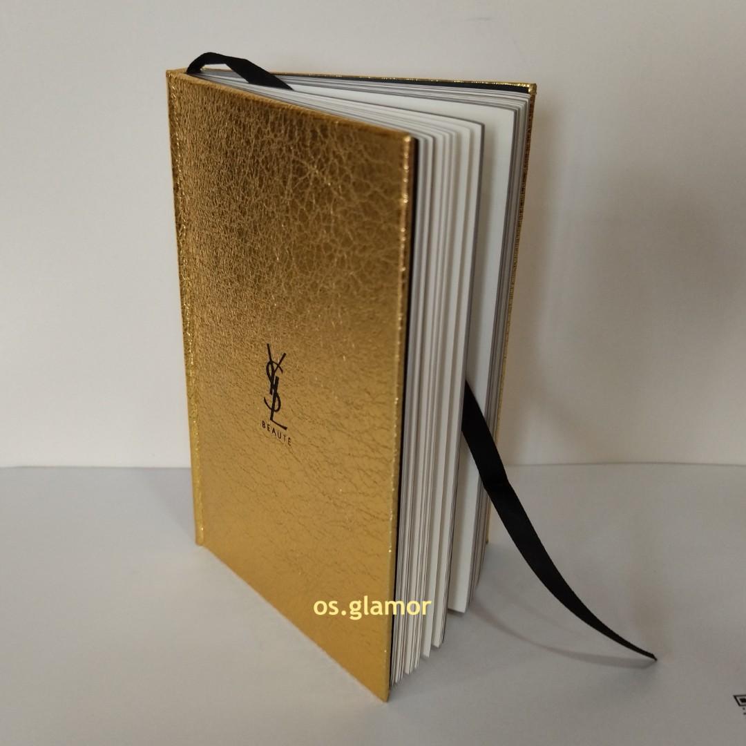 YSL Notebook (gold), Hobbies & Toys, Books & Magazines, Magazines on ...