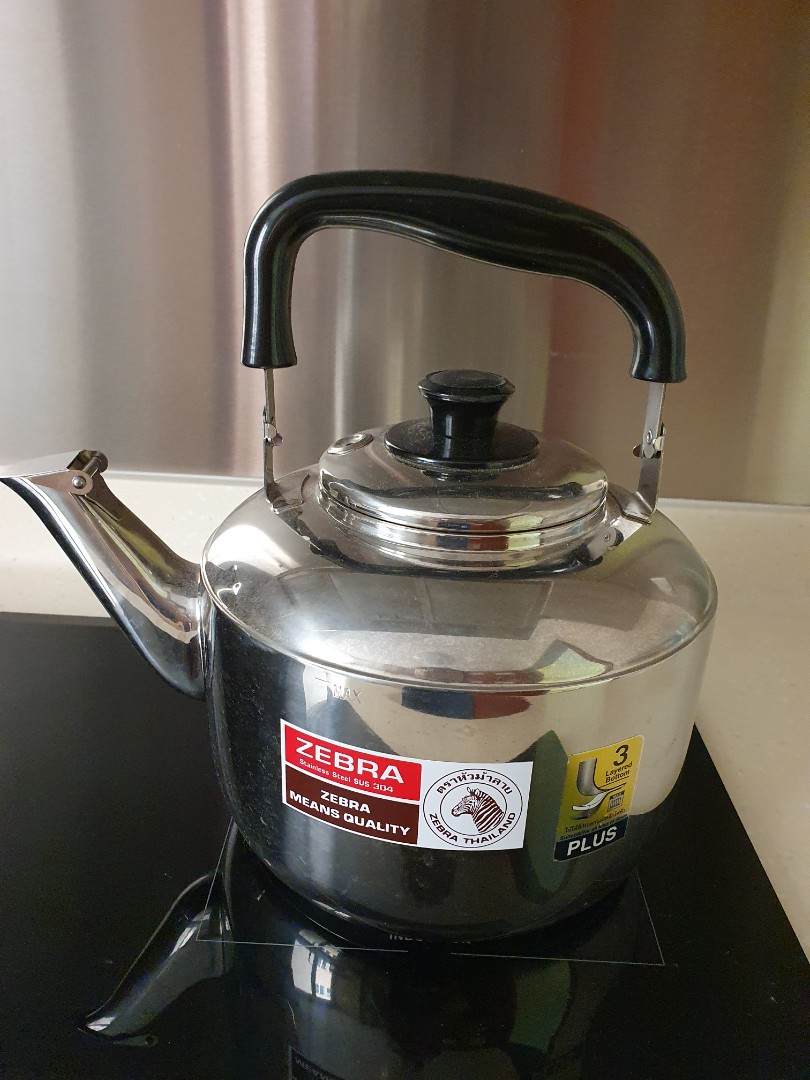Zebra stainless steel kettle, TV & Home Appliances, Kitchen Appliances ...