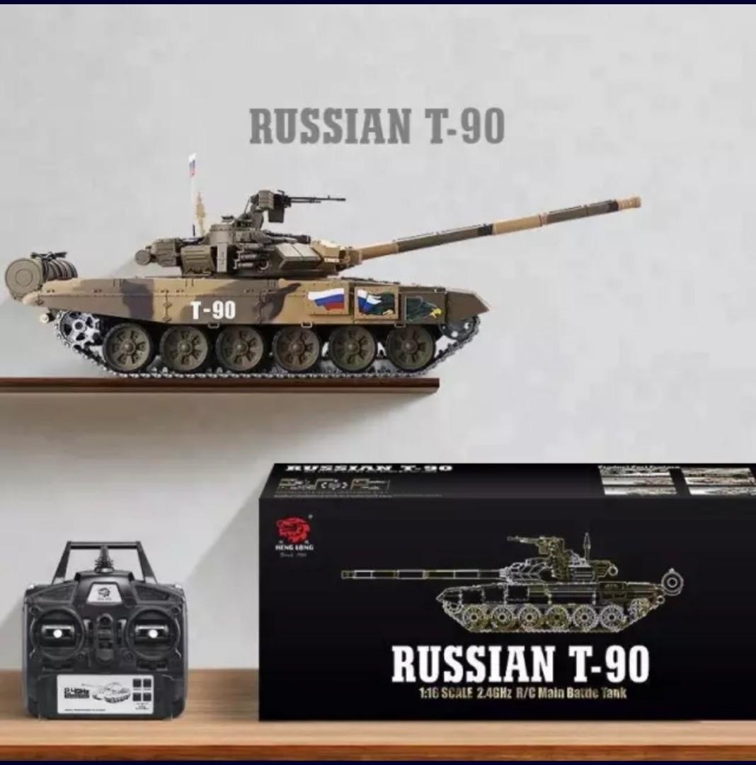 1:16 Russian T-90 RC Tank Basic Version, Hobbies & Toys, Toys & Games ...