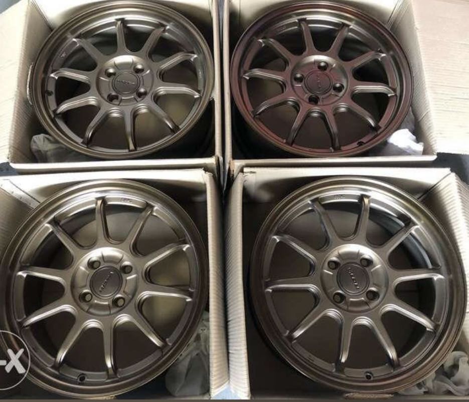 16” Rota Racing Bronze mags 4Holes pcd 100 bnew, Car Parts ...