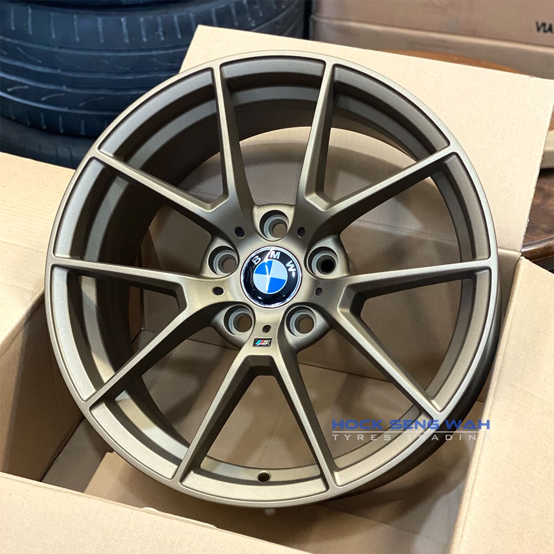 18”Bmw Msport Design BMW Rims 5x120, Car Accessories, Tyres & Rims on ...