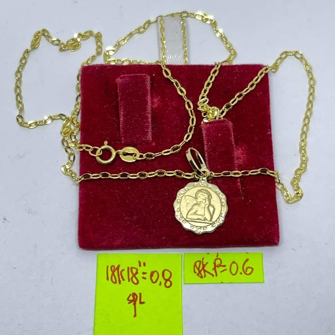 18K Saudi Gold religious necklace, Women's Fashion, Jewelry ...