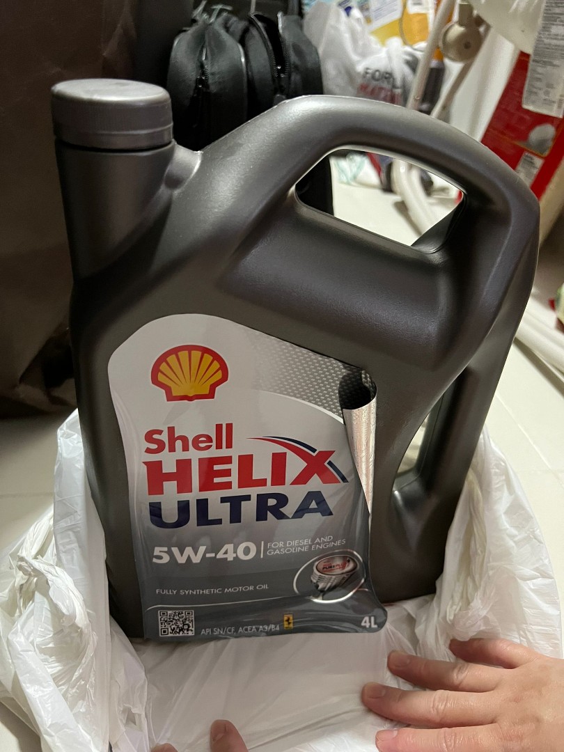 2.5 x bottle of Shell helix ultra 5w-40, Car Accessories, Accessories ...