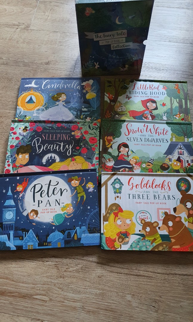 3D Interactive Fairy Tale Board books, Hobbies & Toys, Books ...