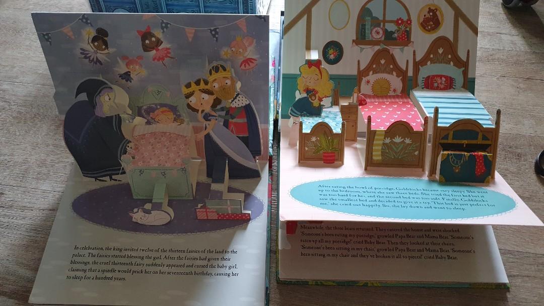 3D Interactive Fairy Tale Board books, Hobbies & Toys, Books ...