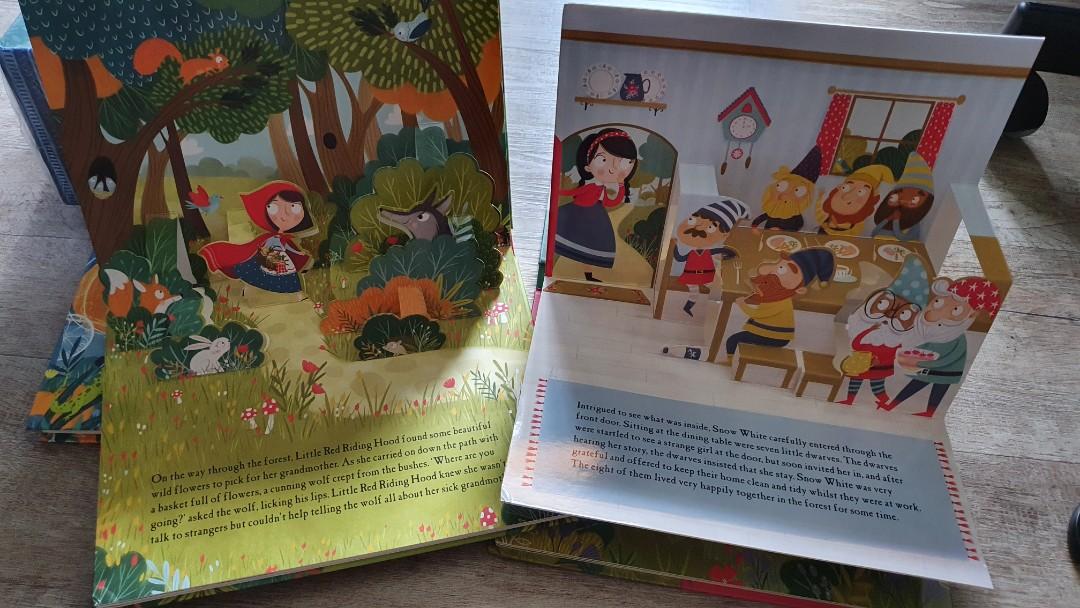 3D Interactive Fairy Tale Board books, Hobbies & Toys, Books ...