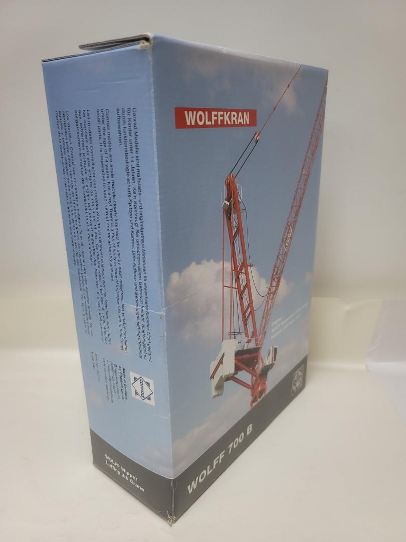 清屋大平賣 - 建築機械系列 - CONRAD ORIGINAL WOLFF 700B WIPPER LUFFING JIB SCALE 1: ...