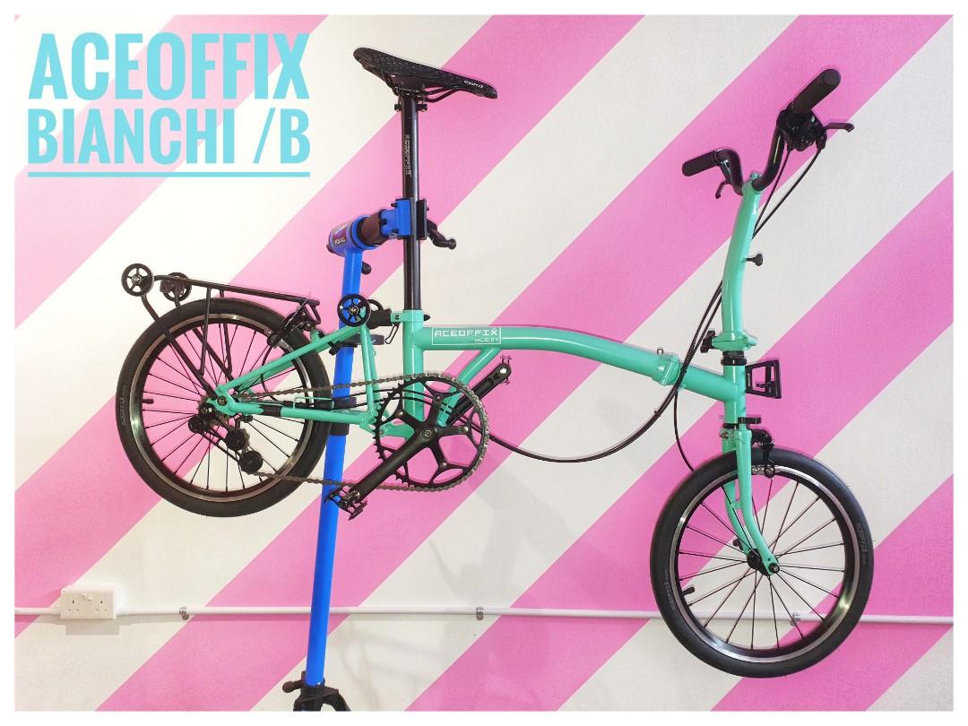 (Authorized Dealer) Aceoffix Ace01 Bike External 3speed Trifold Folding ...