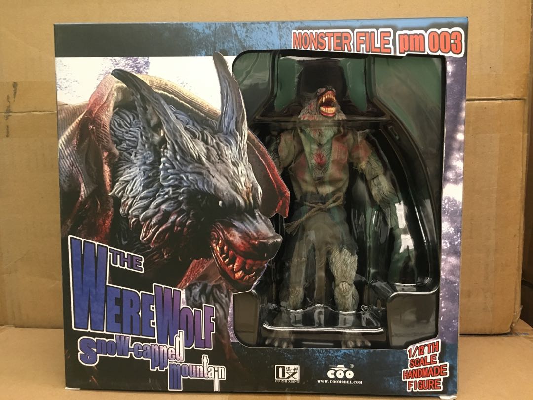 全新 Coomodel x 偶之相 1/12 Werewolf Snowfield Version 標準版, 興趣及遊戲, 玩具 & 遊戲類 ...