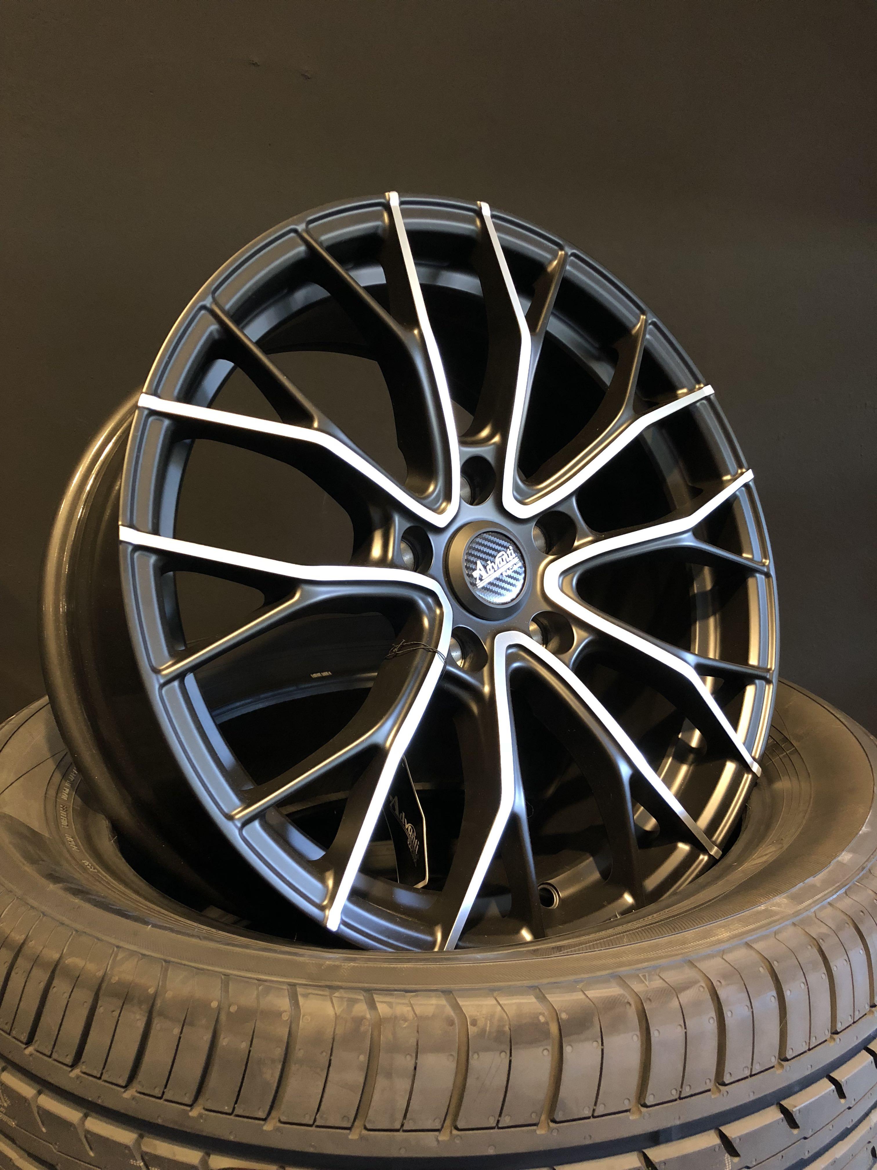 Advanti Racing 17” Rims, 5x114.3, 17”x7.5”, Offset 42, Car Accessories ...