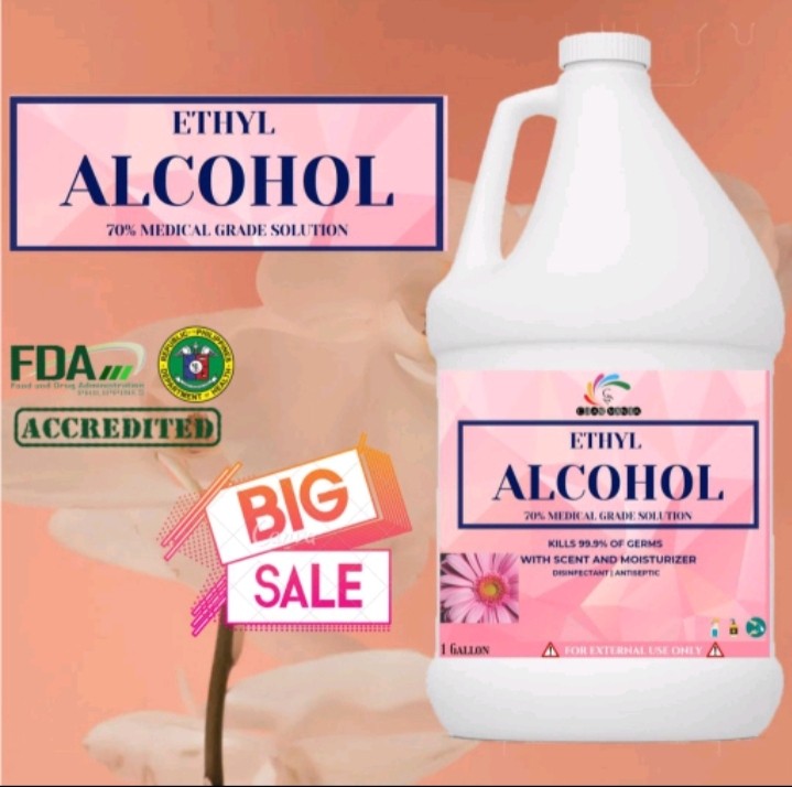 ALCOHOL ETHYL 70% ANTI SEPTIC W/ MOISTURIZER, Beauty & Personal Care ...