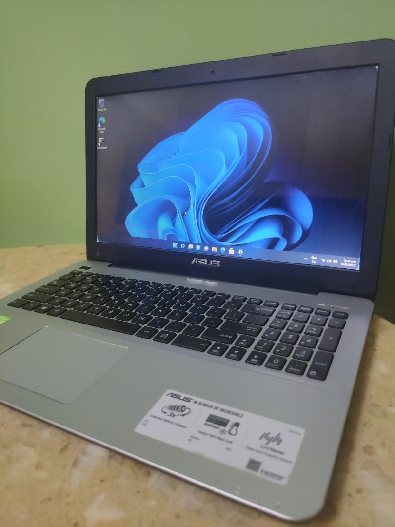 Asus X555LDB i5-5200U upgraded 120GB SSD, RAM upgraded 8GB windows 11 home Microsoft office ...
