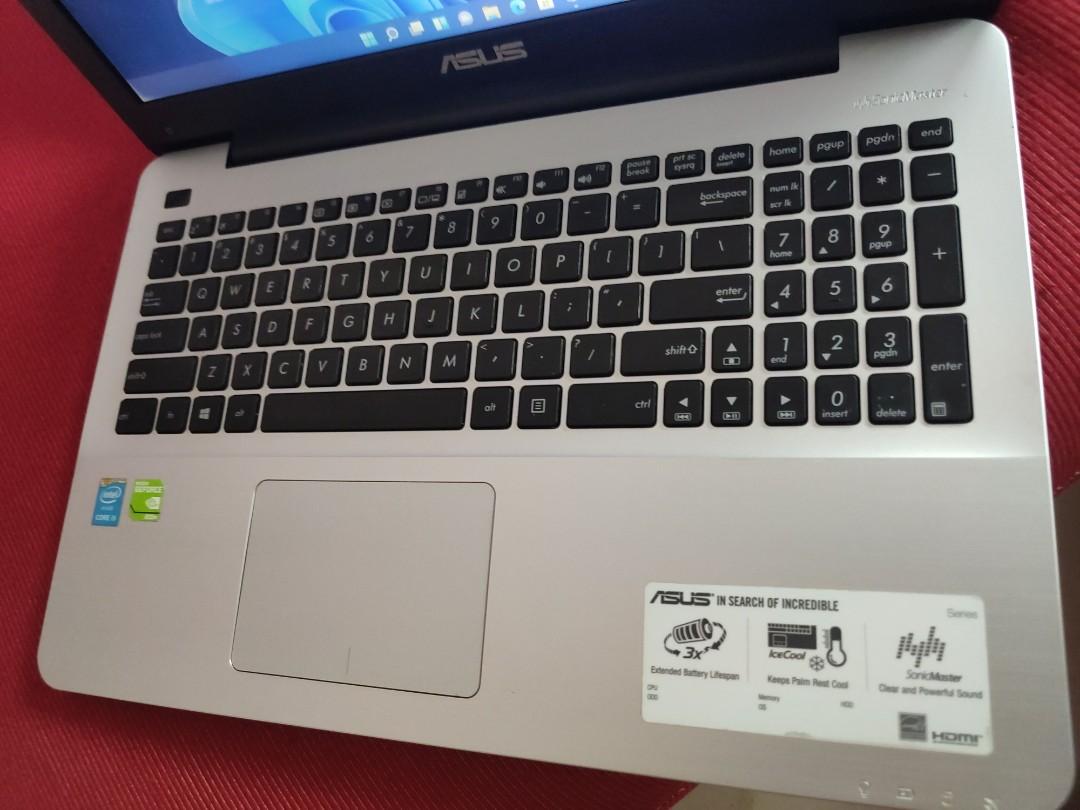 Asus X555LDB i5-5200U upgraded 120GB SSD, RAM upgraded 8GB windows 11 home Microsoft office ...