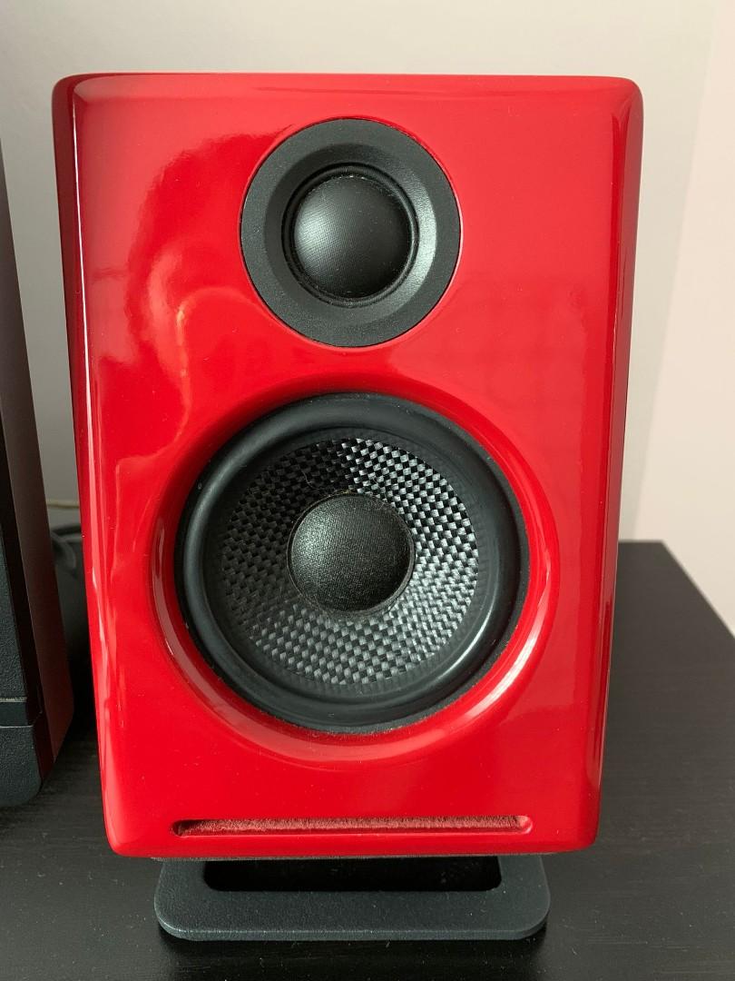 Audioengine A2+ Red, Audio, Soundbars, Speakers & Amplifiers on Carousell