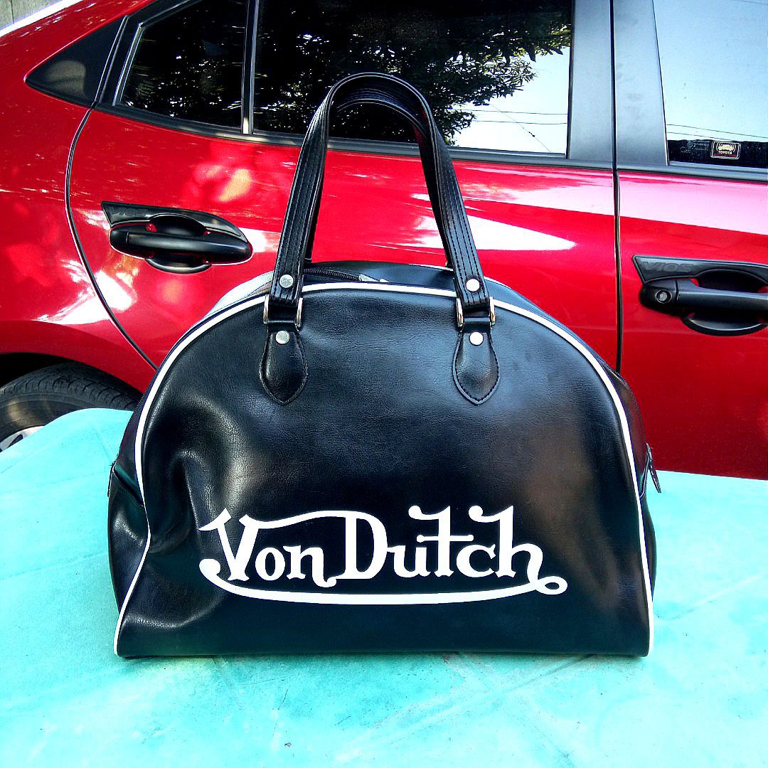 Authentic Von Dutch Bag (Free Von Dutch Cap), Women's Fashion, Bags ...