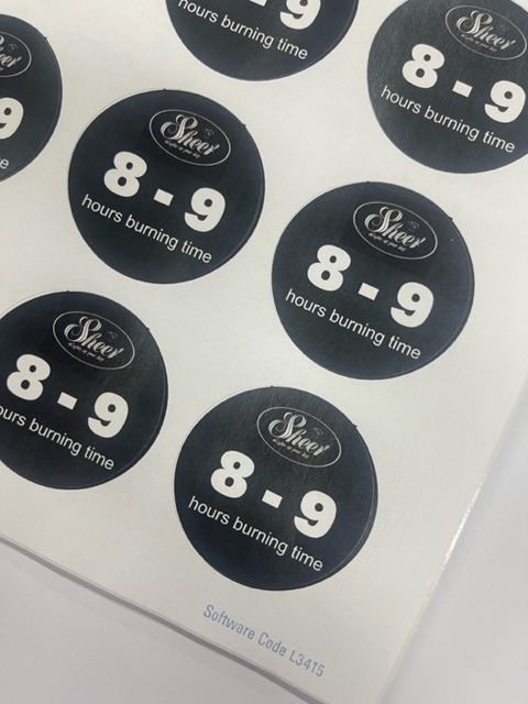 Avery L3451 40mm round sticker 24 pcs per sheet. White, Everything Else ...