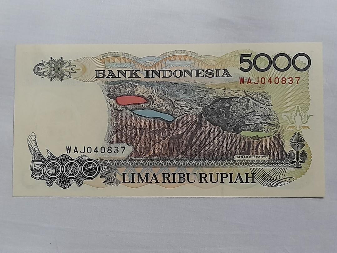 Bank Indonesia 5000 Lima Ribu Rupiah 1992, Hobbies & Toys, Memorabilia ...